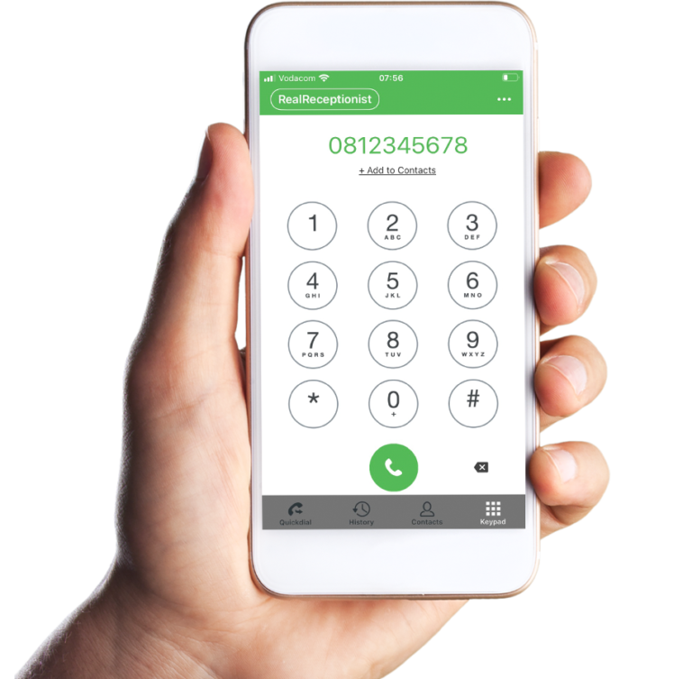 Cloud Softphone App - Real Receptionist